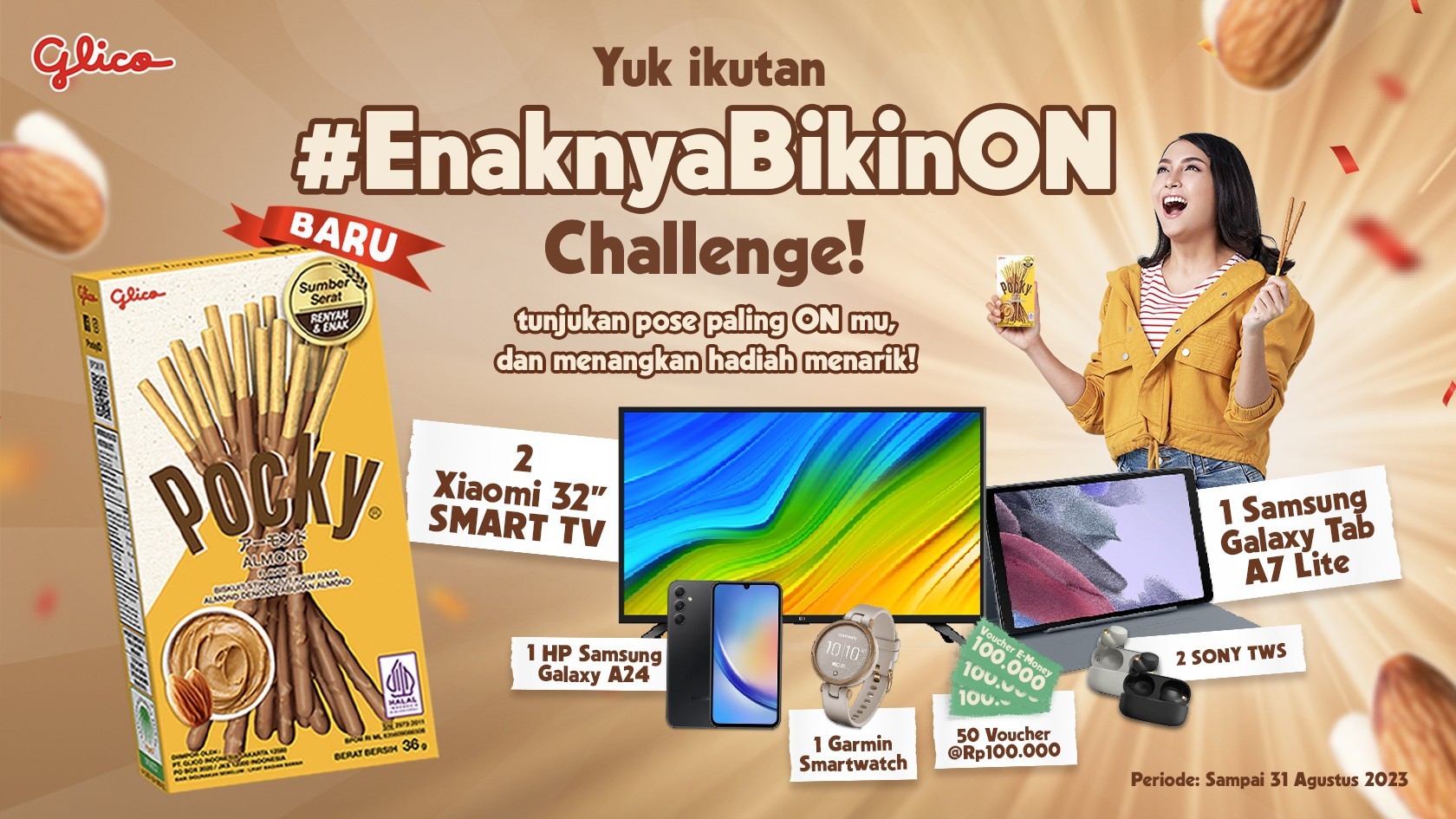#ENAKNYABIKIN ON CHALLENGE | PT Glico Indonesia