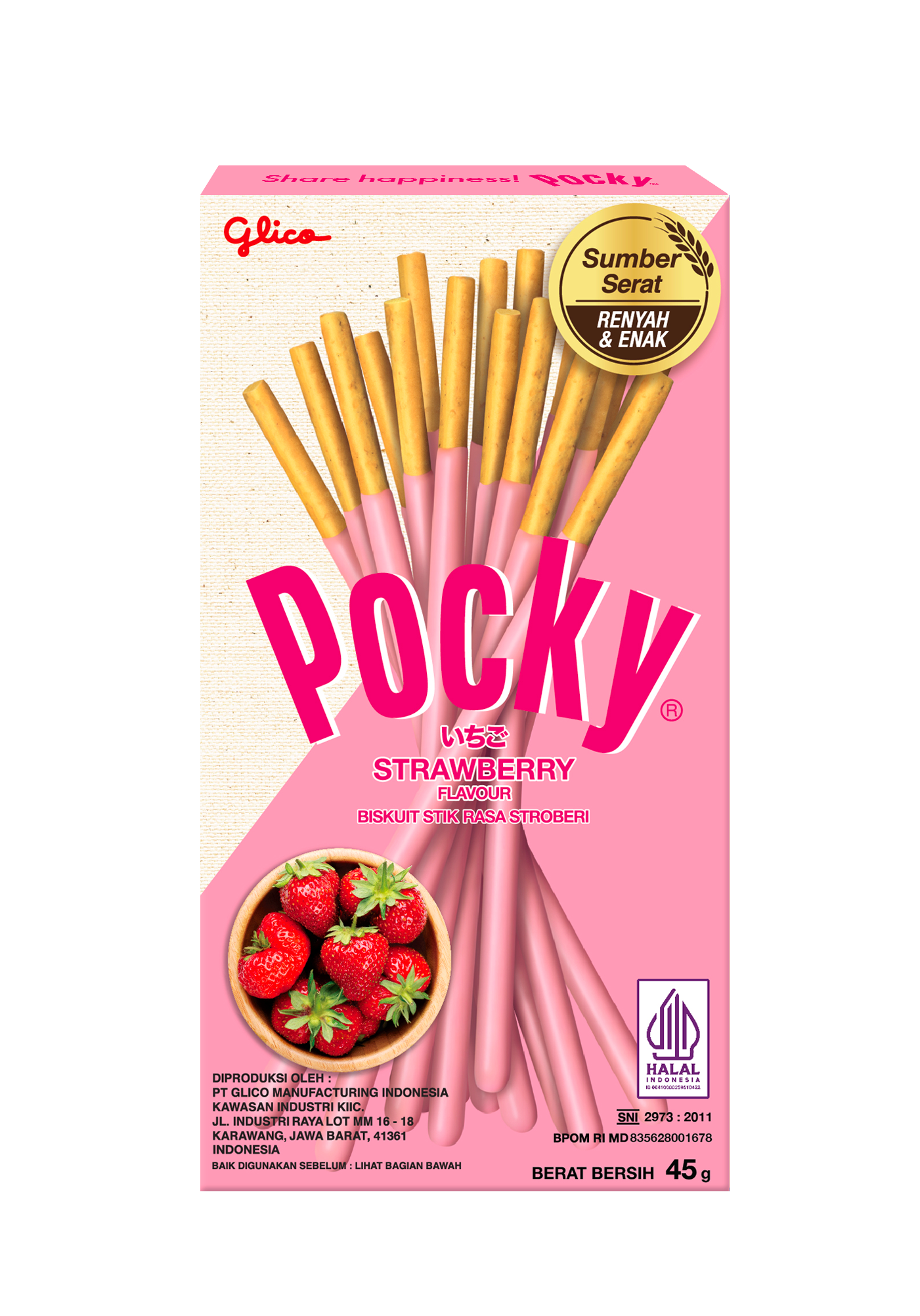 Pocky Strawberry | PT Glico Indonesia