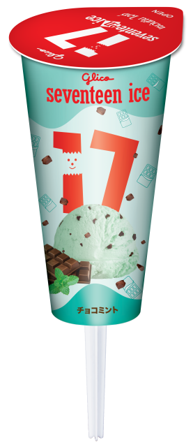 Seventeen Ice – Dark Chocolate & Mint | Thai Glico Co., Ltd.