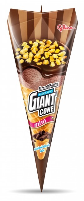 Giant Cone Chocolate and Cookie | Thai Glico Co., Ltd.