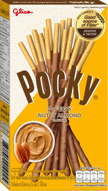 Pocky Nutty Almond Flavour | Thai Glico Co., Ltd.