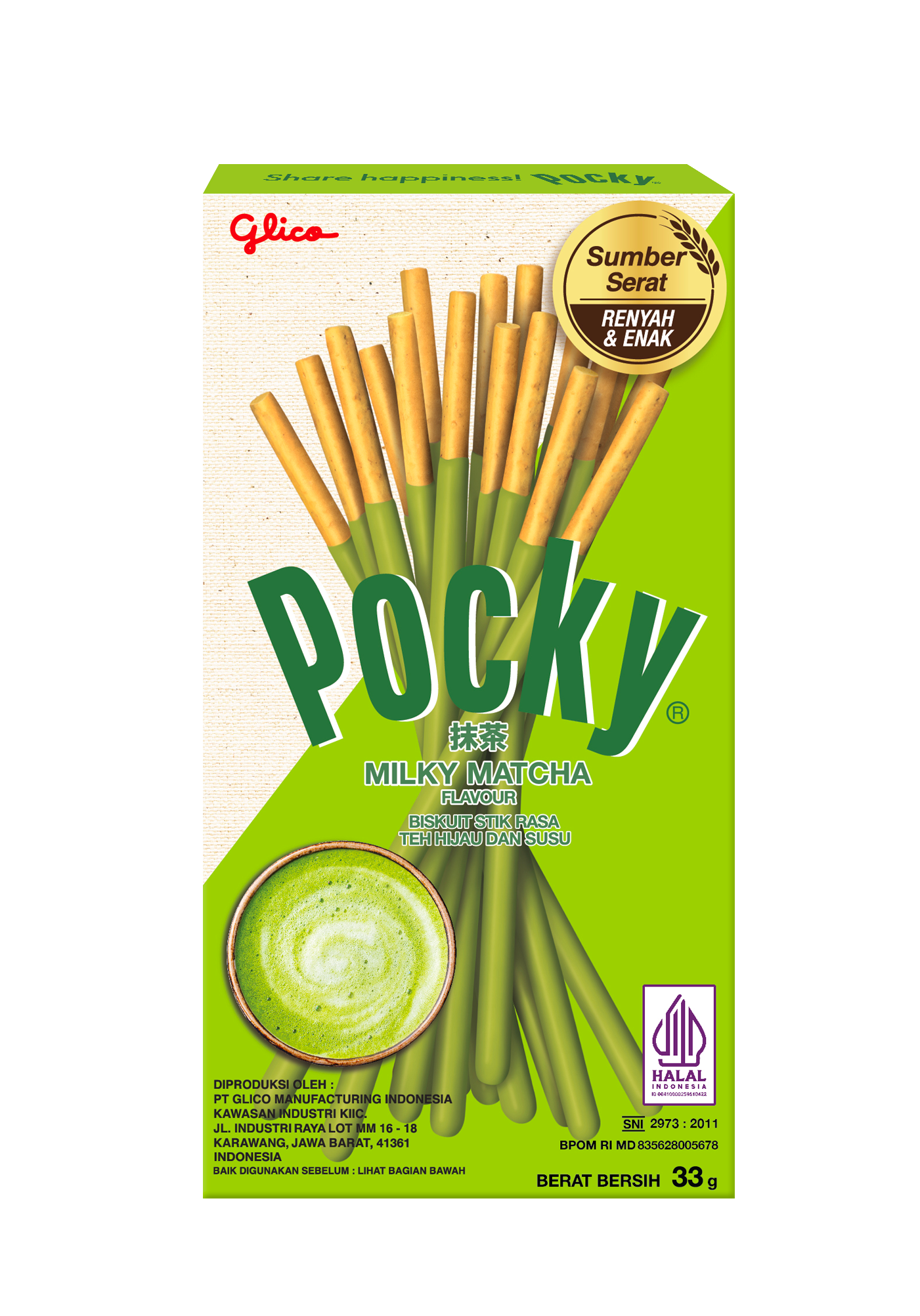 Pocky Matcha | PT Glico Indonesia