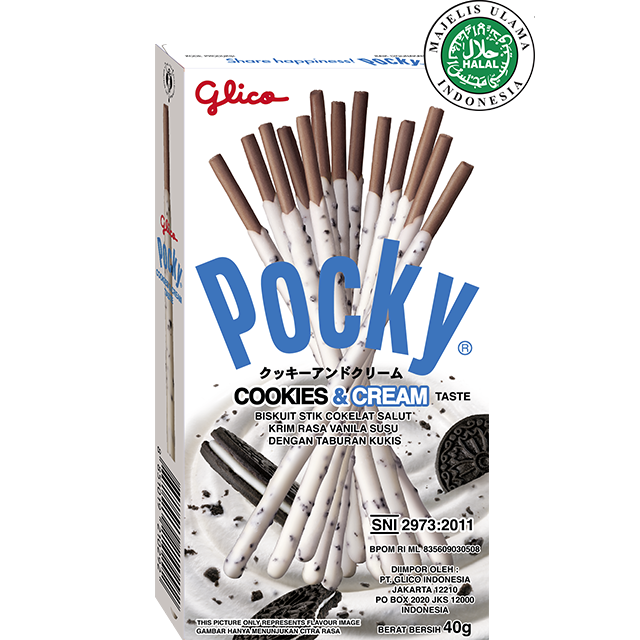 Pocky Cookies & Cream | PT Glico Indonesia