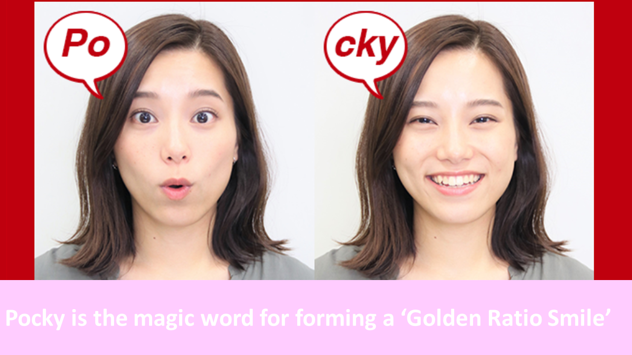 Pocky is the magic word for forming a ‘Golden Ratio Smile’ | Glico Asia ...