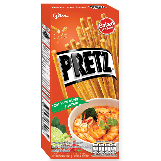 Pretz Tom Yum Kung | Thai Glico Co., Ltd.
