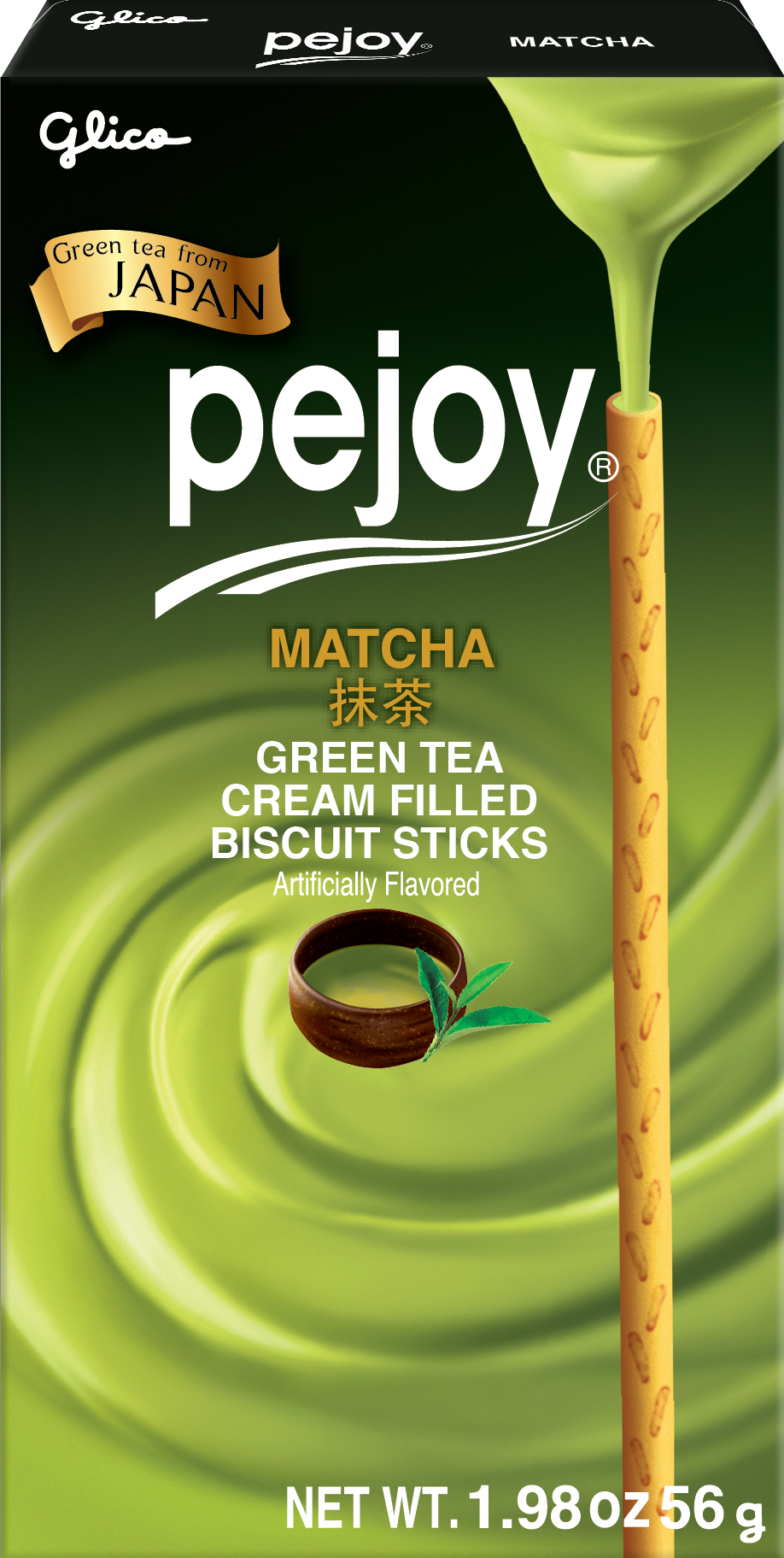 Pejoy Matcha 1.98oz | Ezaki Glico USA Corporation