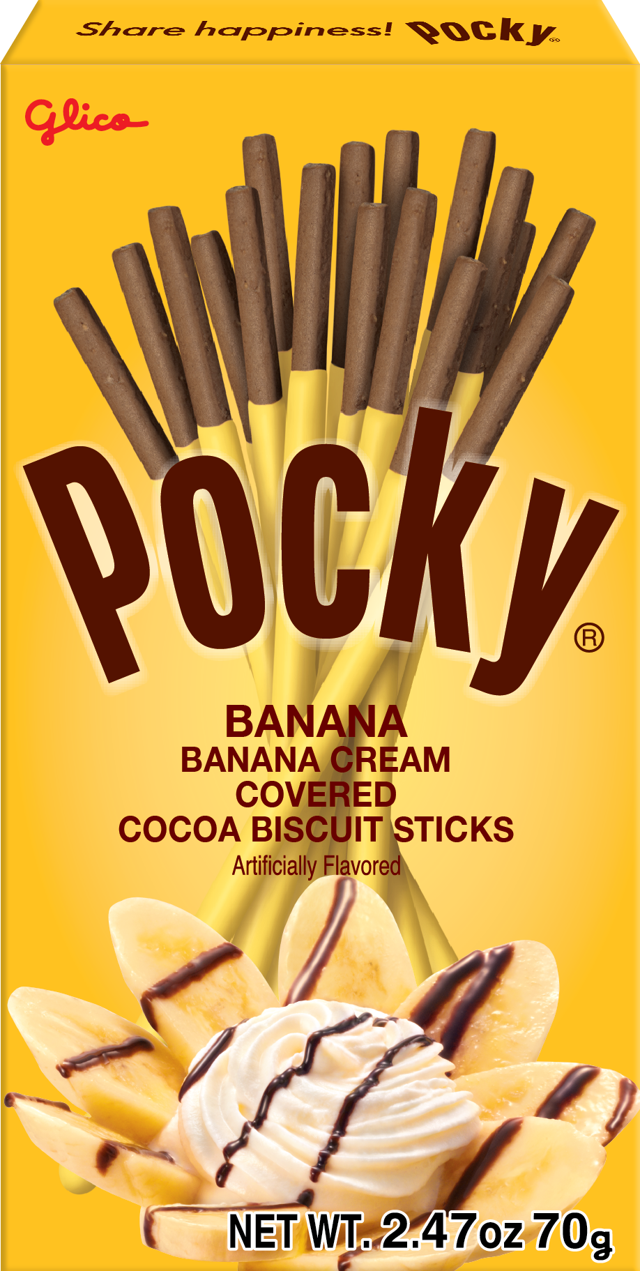 Pocky Banana 2.47oz | Ezaki Glico USA Corporation