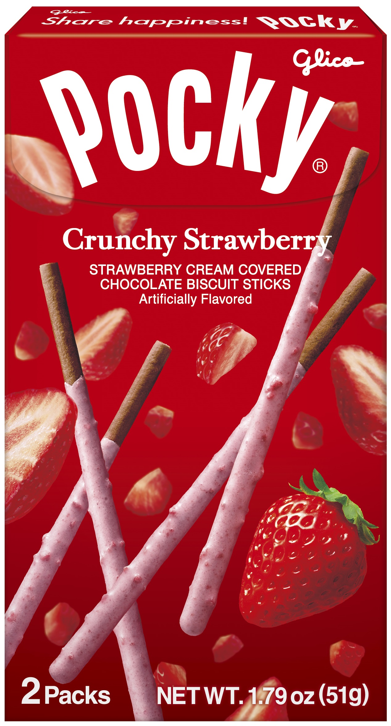 Pocky Crunchy Strawberry | Ezaki Glico USA Corporation