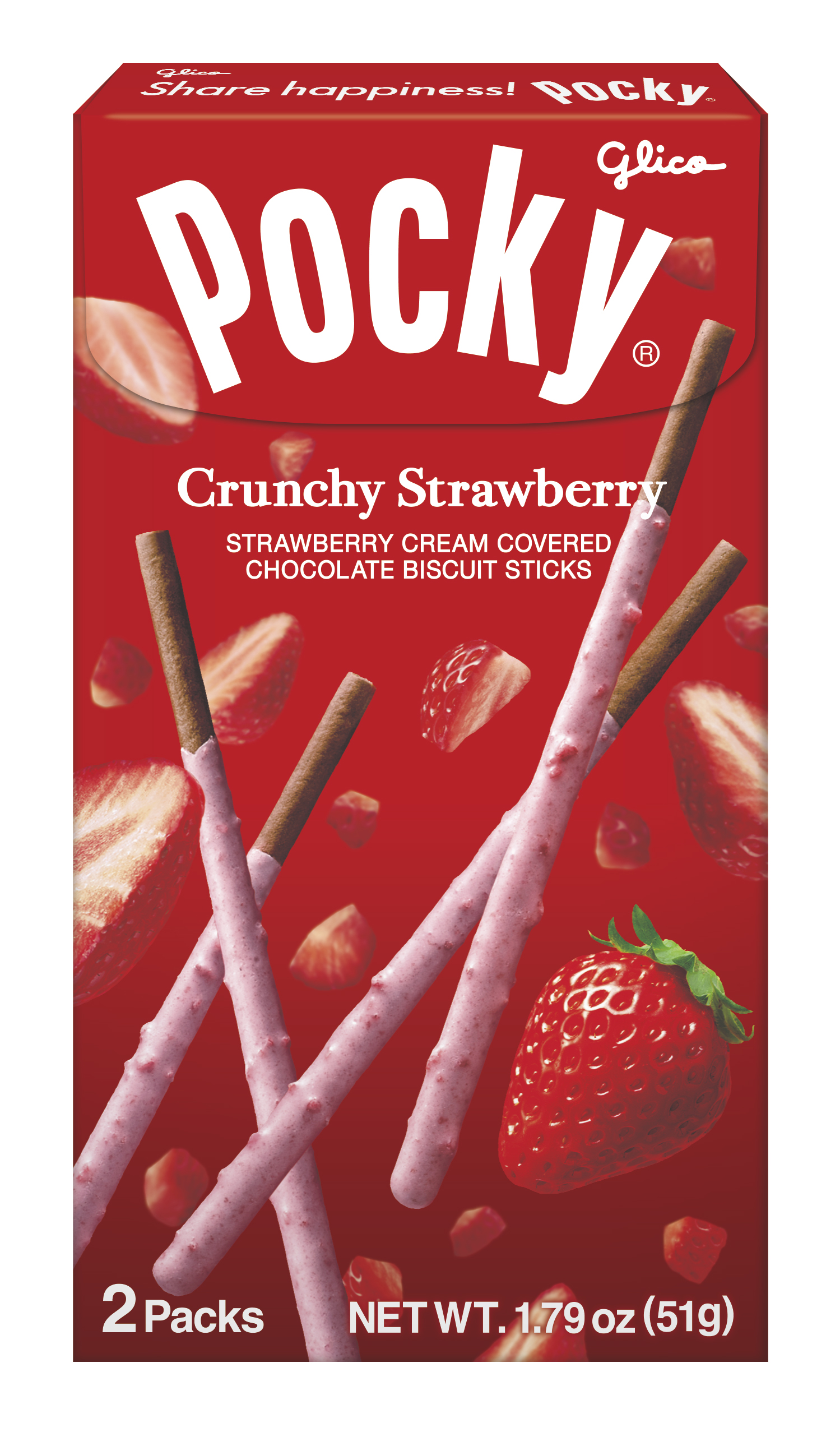 Pocky Crunchy Strawberry | Ezaki Glico USA Corporation