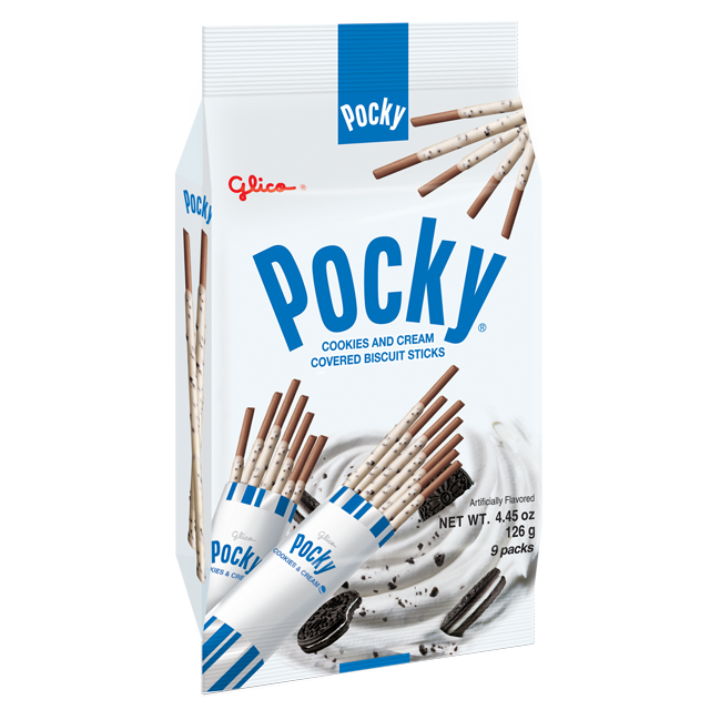 Pocky Cookies & Cream Family Pack | Ezaki Glico USA Corporation